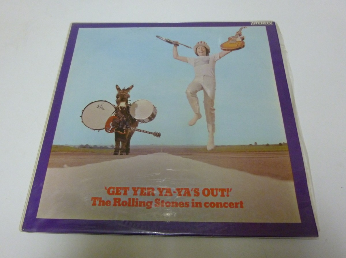 vintage Rolling Stones 'GET YER YA-YA'S OUT!' LP vinyl Record, AU c ... vintage Rolling Stones 'GET YER YA-YA'S OUT!' LP vinyl Record, AU c ...